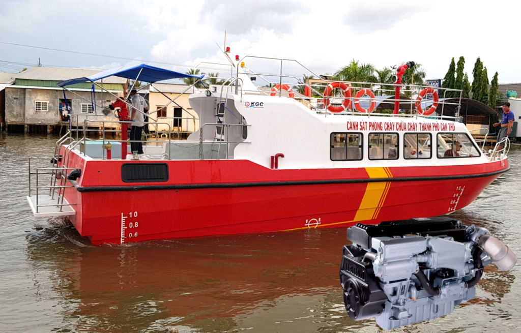 FIRE BOAT (VR-SB CLASS) - NANNI DIESEL 557Hp - MINH LONG Marine